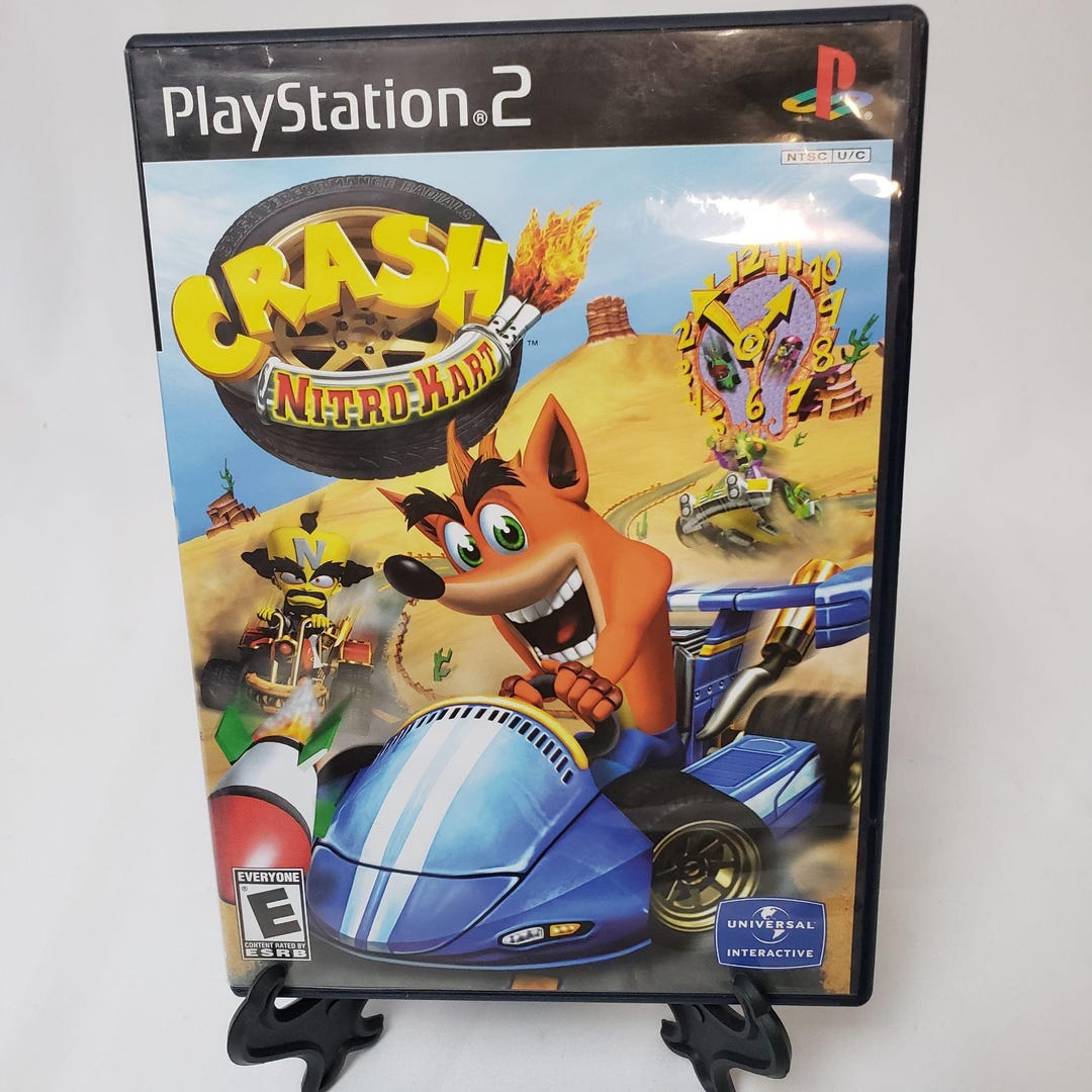 Crash Nitro Kart PS2 Playstation Video Game CIB Tested EXCELLENT ...