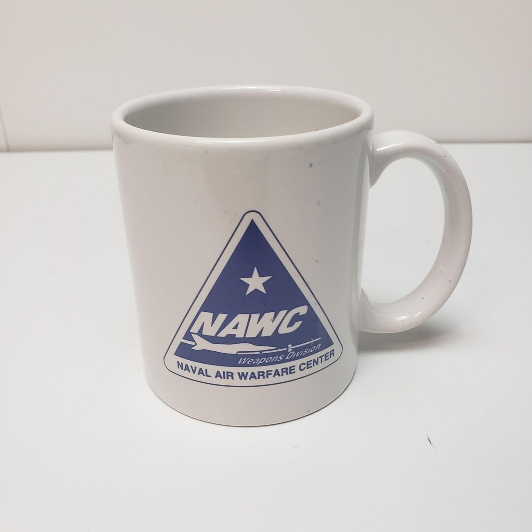 NWAC Naval Air Warfare Center Vintage Coffee Mug EXCELLENT CONDITION - Etsy
