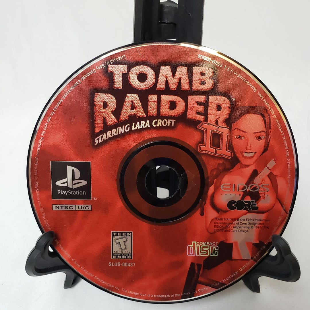 Tomb Raider 2 PS1 Playstation Disc Only TESTED EXCELLENT CONDITION ...