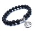 Stone Bead Tree of Life Bracelet - Etsy