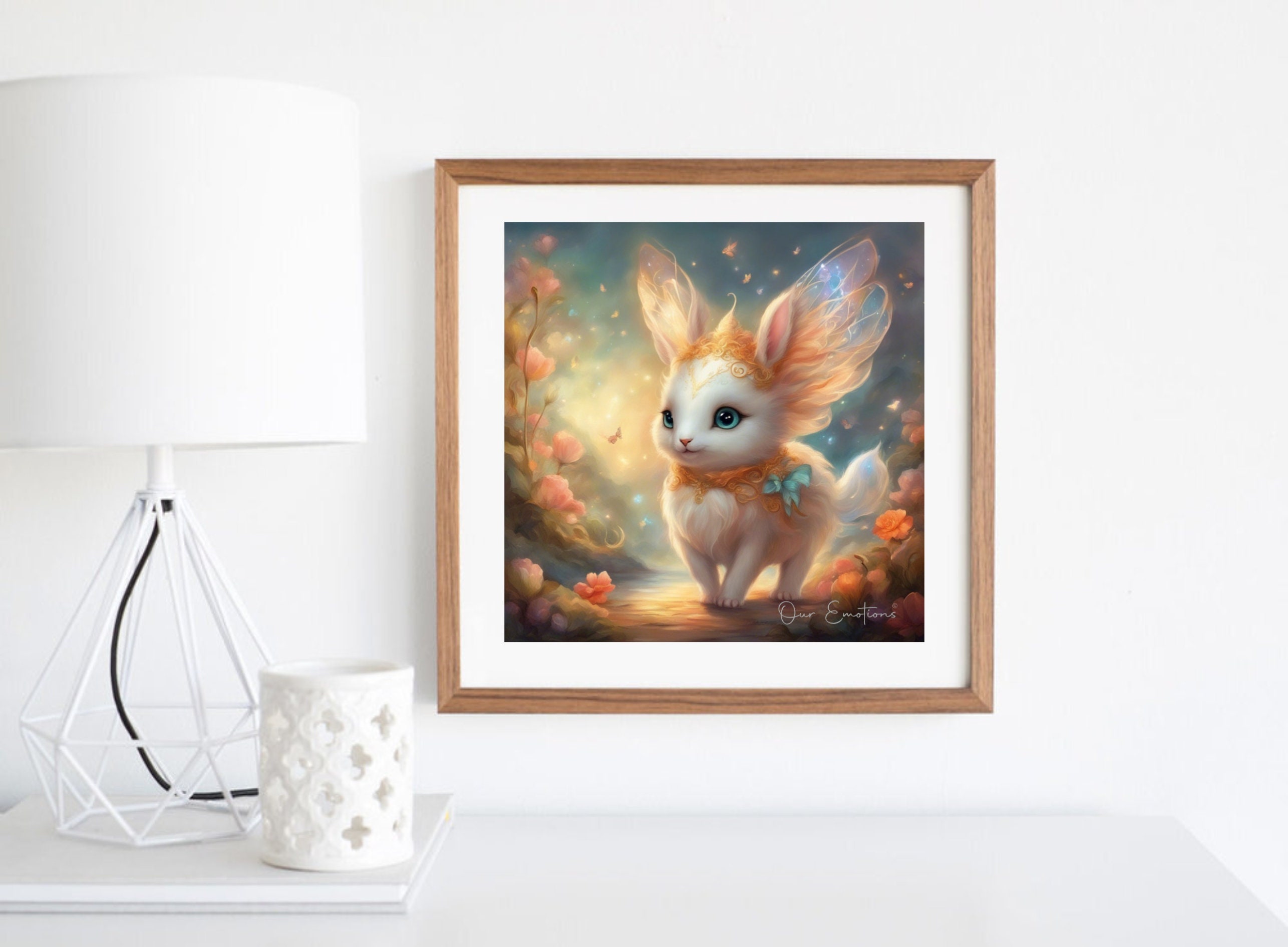 Mystical Creatures, Kids Wall Art, Children Wall Decor, Kids Fantasy ...