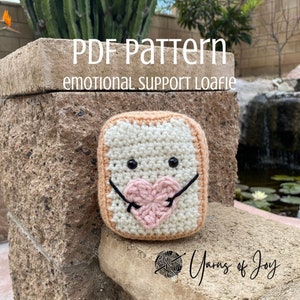 Emotional Support Loafie Amigurumi - Crochet PDF Pattern INSTRUCTION ...