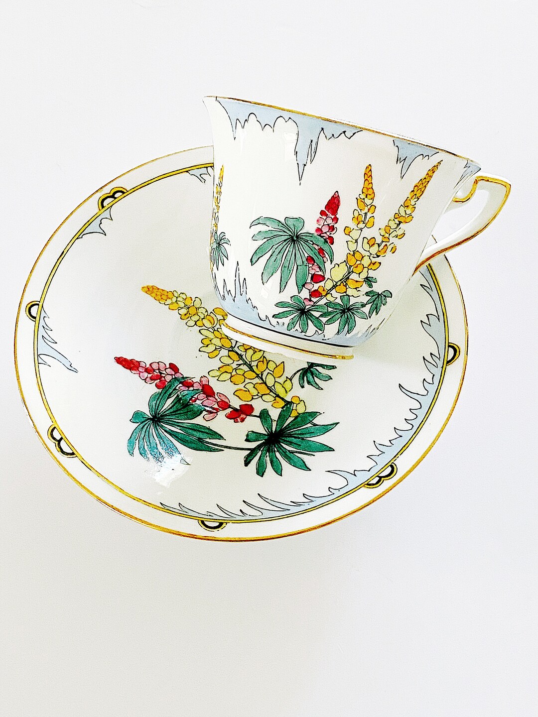 Adderley Art Deco Trio Lupin Pattern Circa 1928 - Etsy