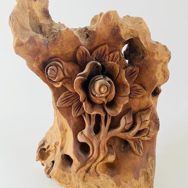 Carved Rose - Etsy