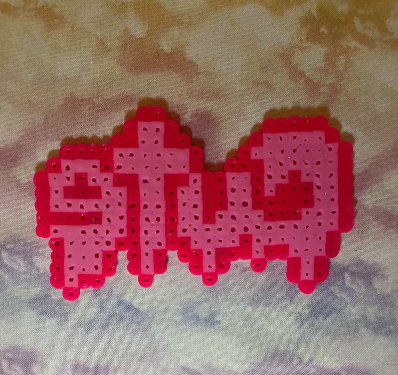 Cute Drip Perler Bead Caps Art Kandi - Etsy