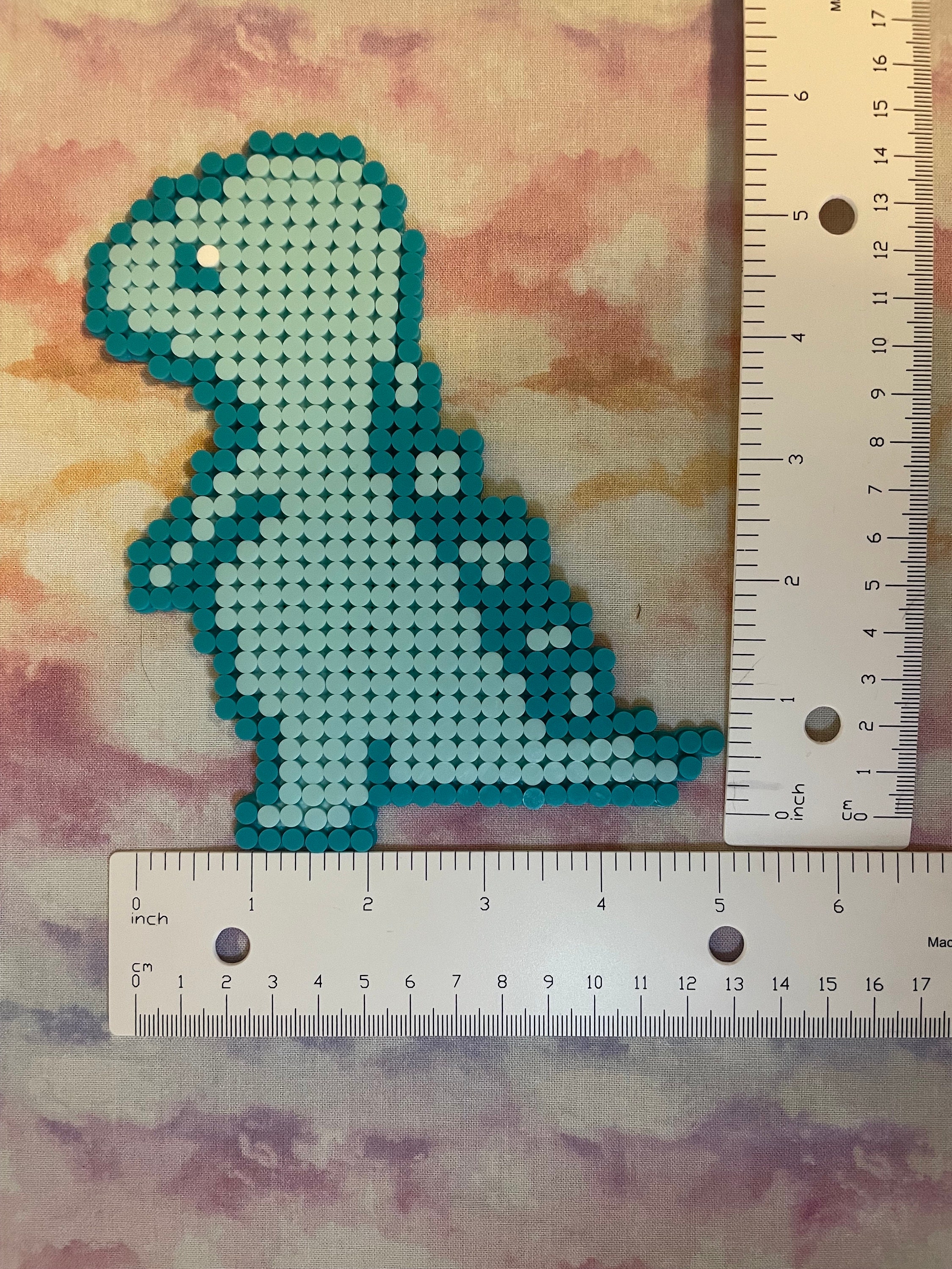 Dinosaur Perler Bead Caps Art Kandi - Etsy