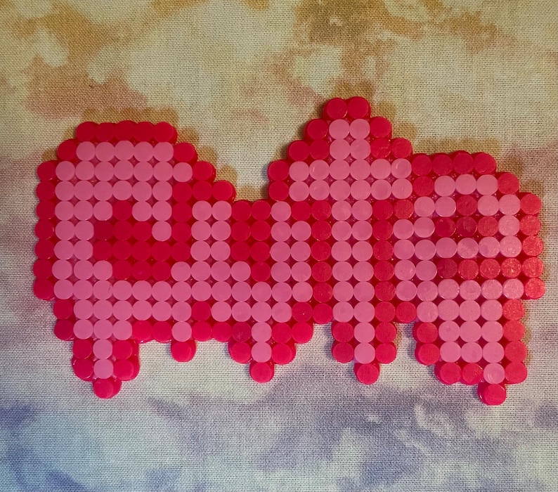 Cute Drip Perler Bead Caps Art Kandi - Etsy
