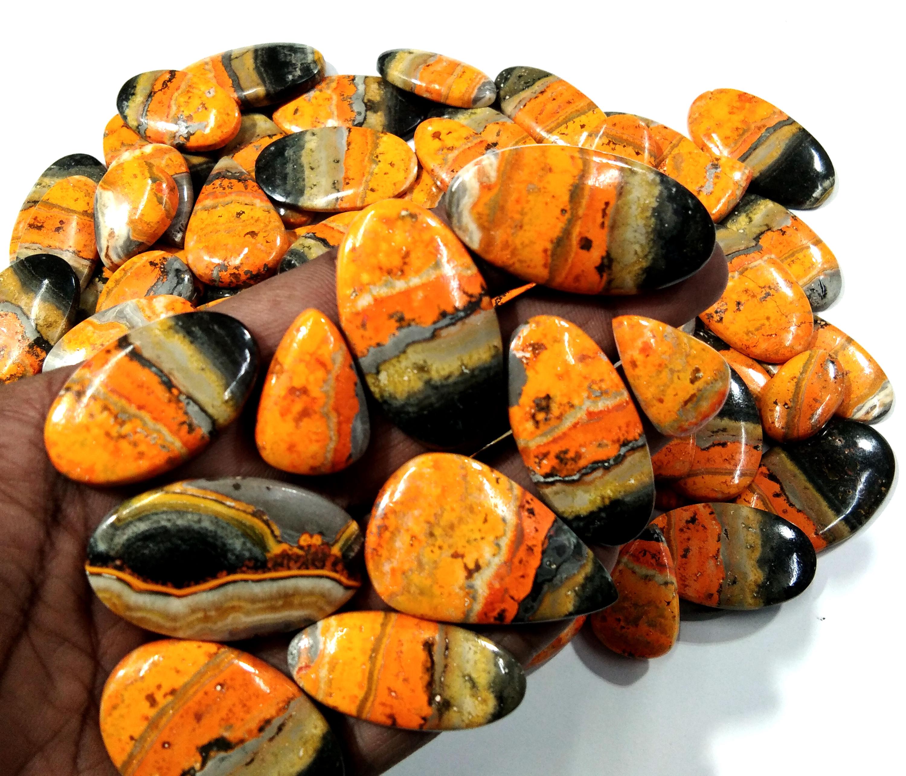 Yellow Jasper Cabochon: Natural Gemstone for Jewelry Making - Etsy