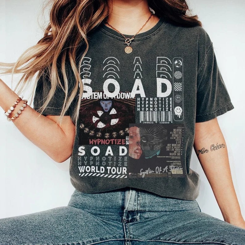 System of A Down Music Shirt Y2K Merch Vintage SOAD World - Etsy