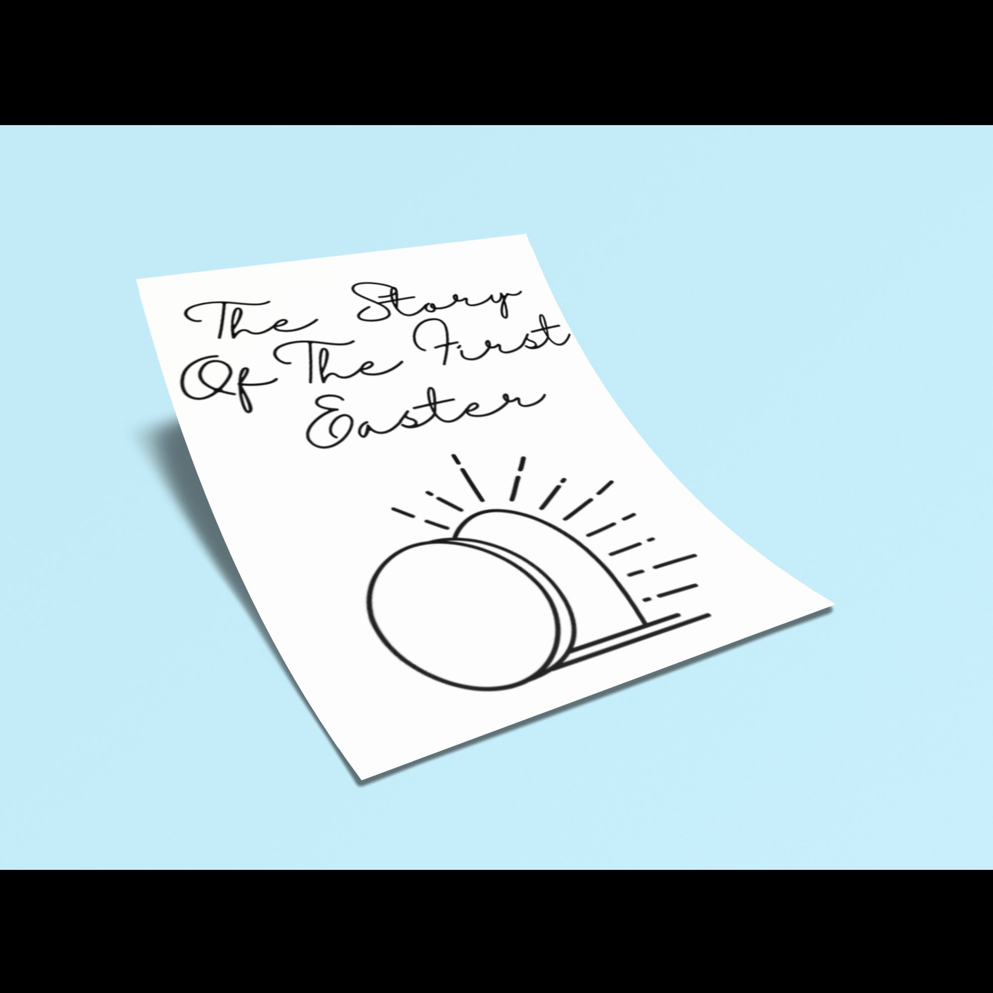 The First Easter Printables, Homeschool Printables, the Easter Story ...