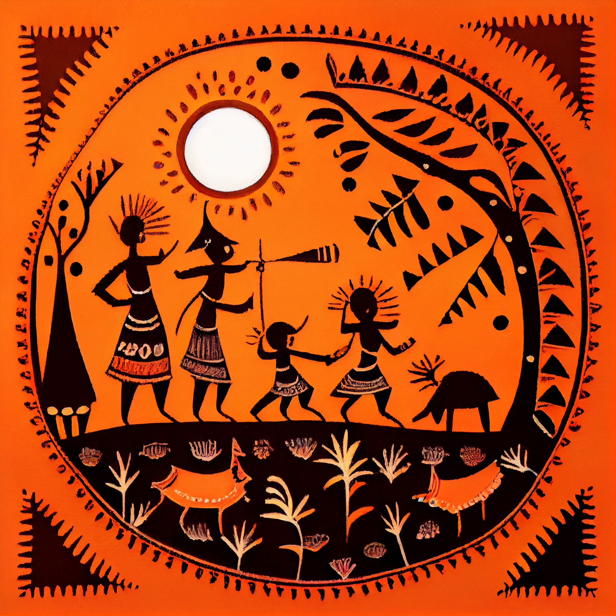 Warli Indian Folk Art | ppgbbe.intranet.biologia.ufrj.br
