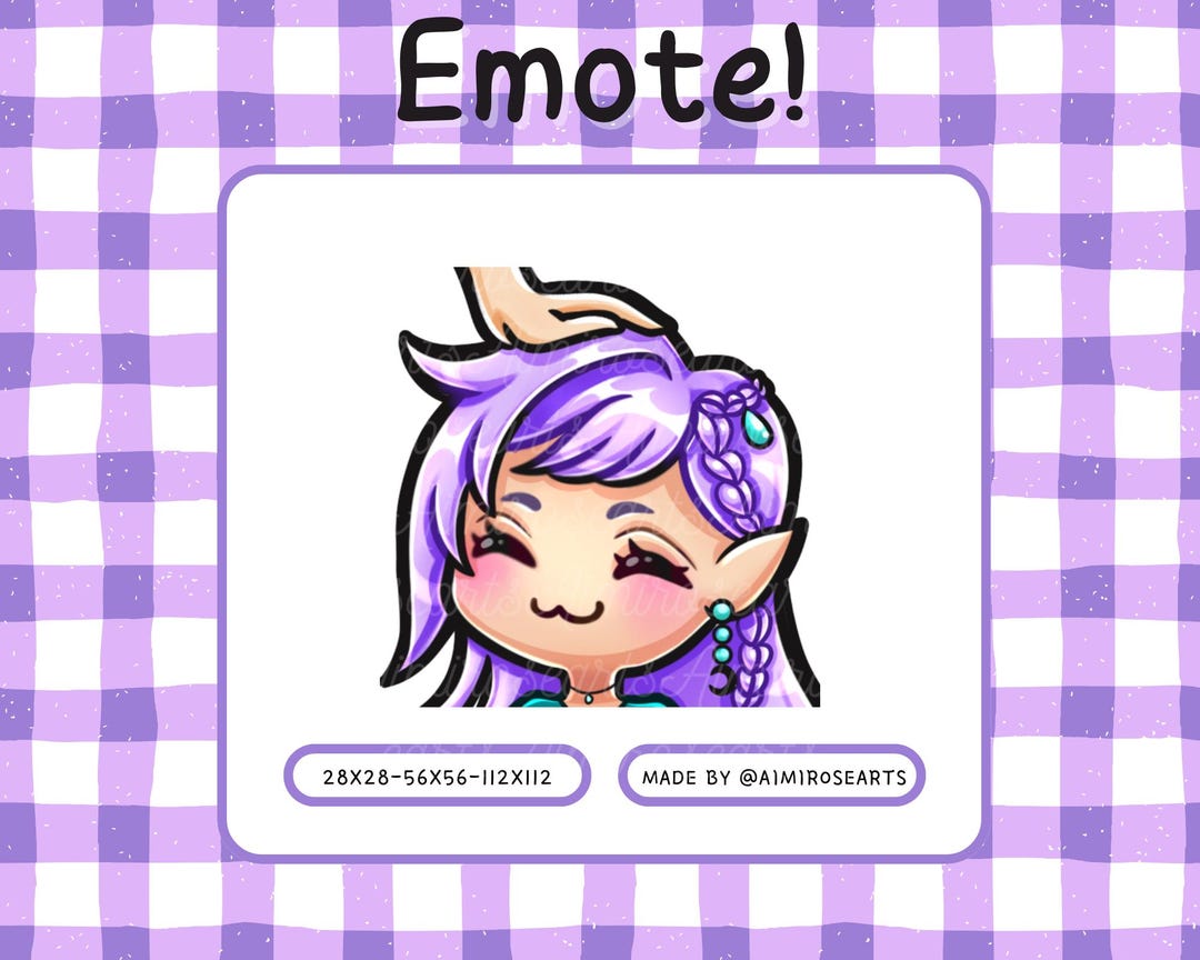 Elven Pat Emote Twitch, Youtube, Discord Cute, Streaming, Gaming ...