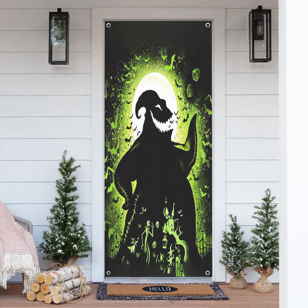Oogie Boogie Door Cover the Nightmare Before Christmas Door - Etsy