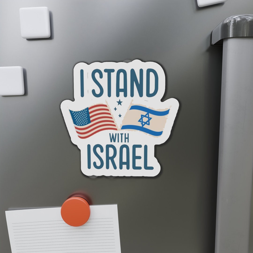 I Stand With Israel Sticker Israel Sticker Strong Sticker - Etsy