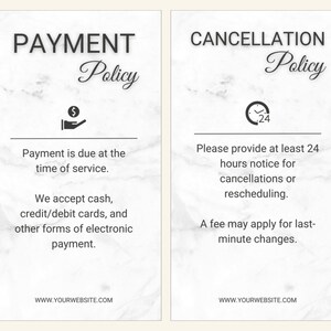 Editable Payment, Refund and Cancellation Policy, Term and Condition ...
