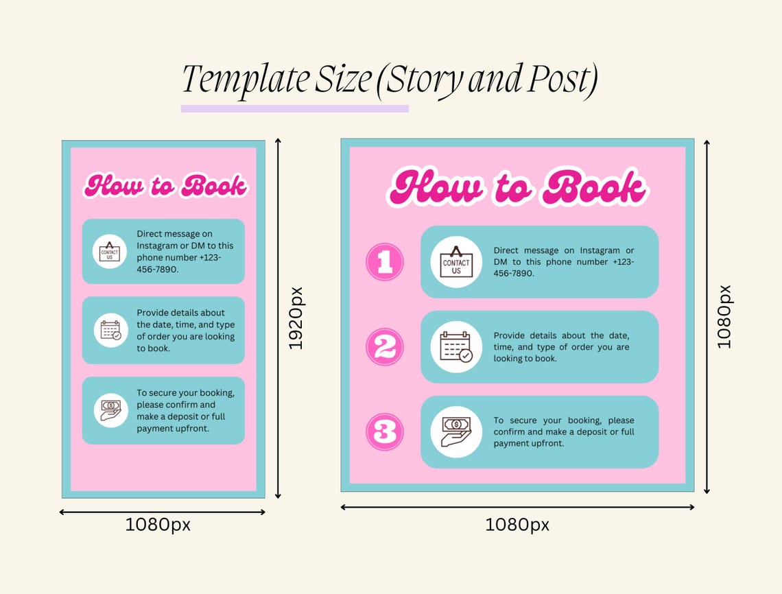 Baker Booking and Cancellation Policy Template Editable Term and ...