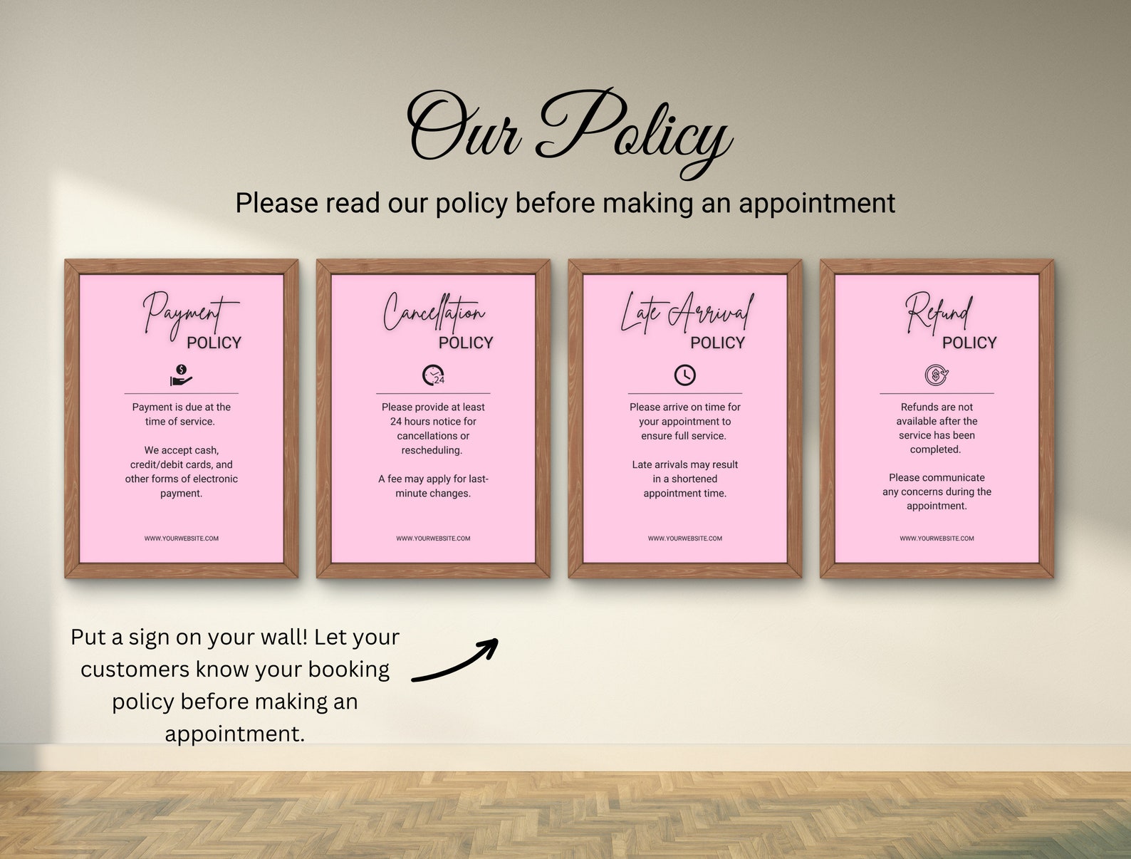 Editable Booking, Refund and Cancellation Policy, Term and Condition ...