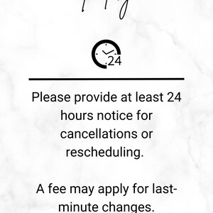 Editable Payment, Refund & Cancellation Policy Canva Template | Salon ...