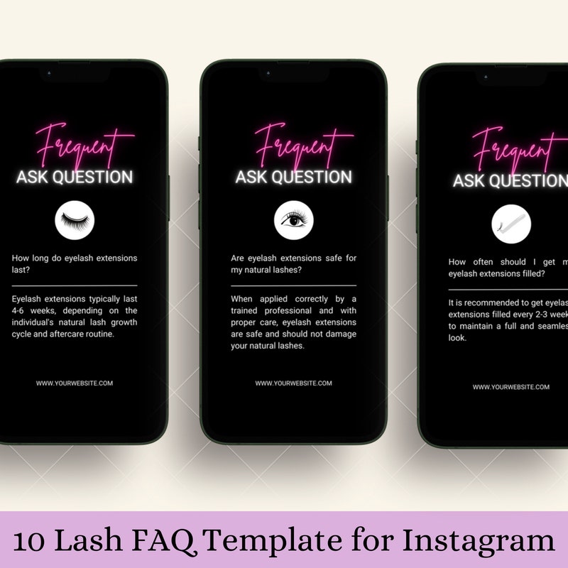 Faq Canva Page - Etsy