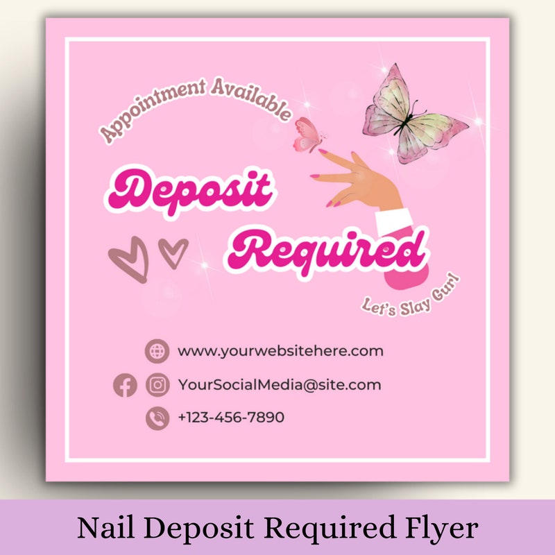 Payment Methods Flyer - Etsy