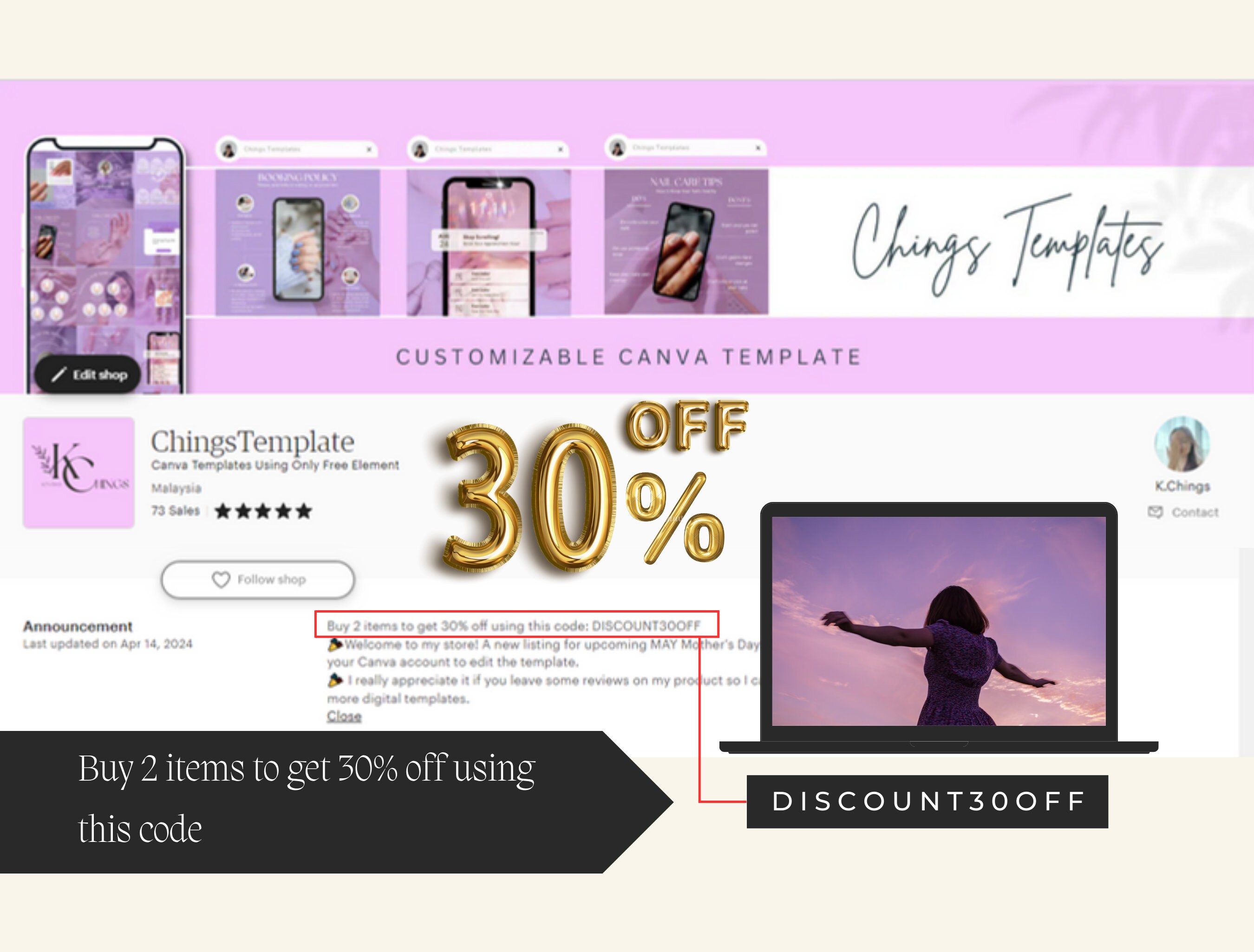 Printable Nail Booking and Cancellation Policy Templates for Nail Tech ...