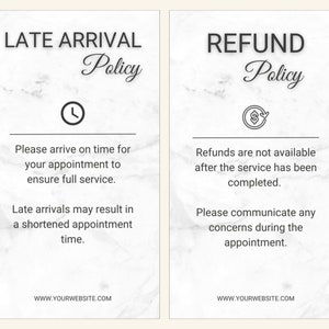 Editable Payment, Refund and Cancellation Policy, Term and Condition ...