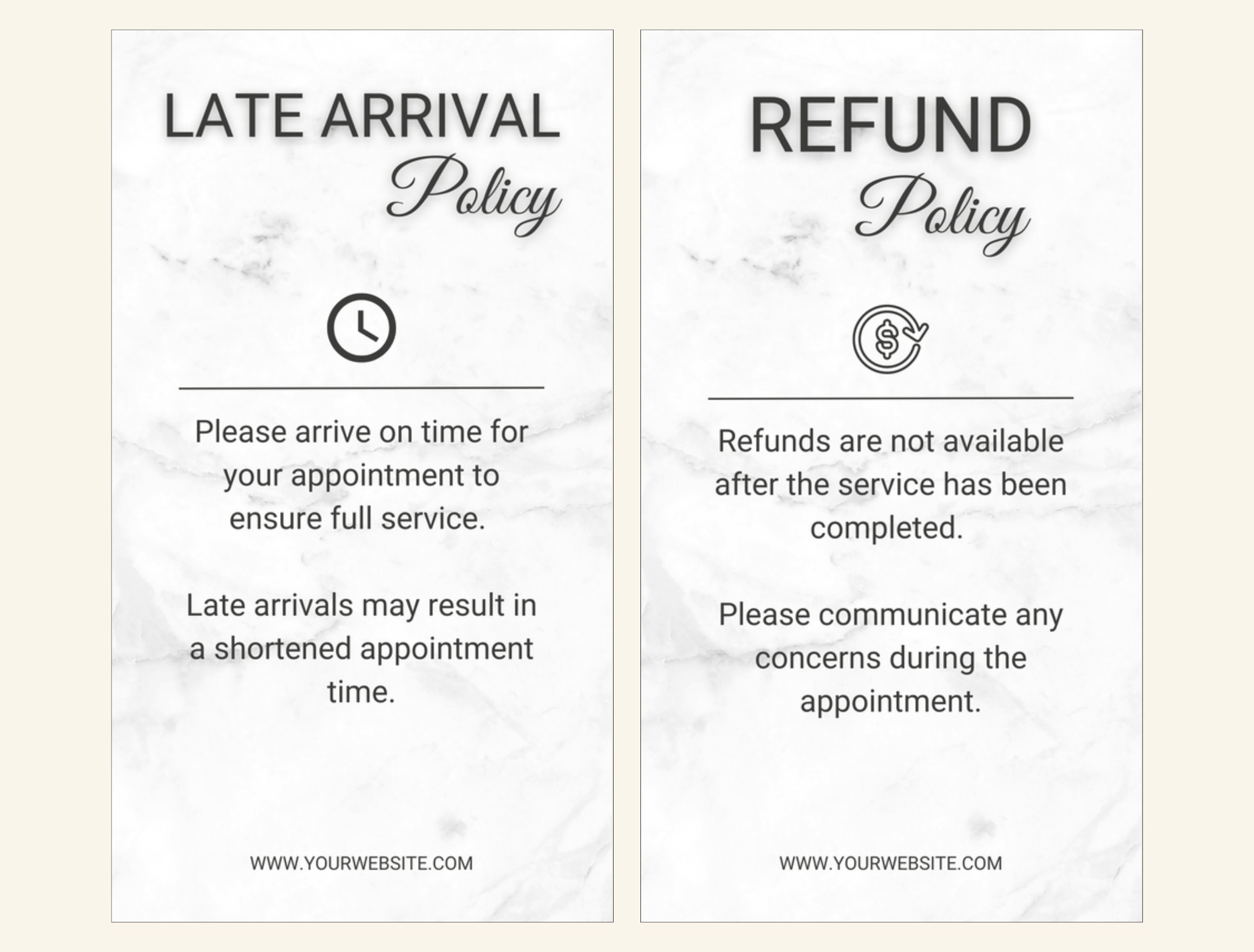 Editable Payment, Refund and Cancellation Policy, Term and Condition ...