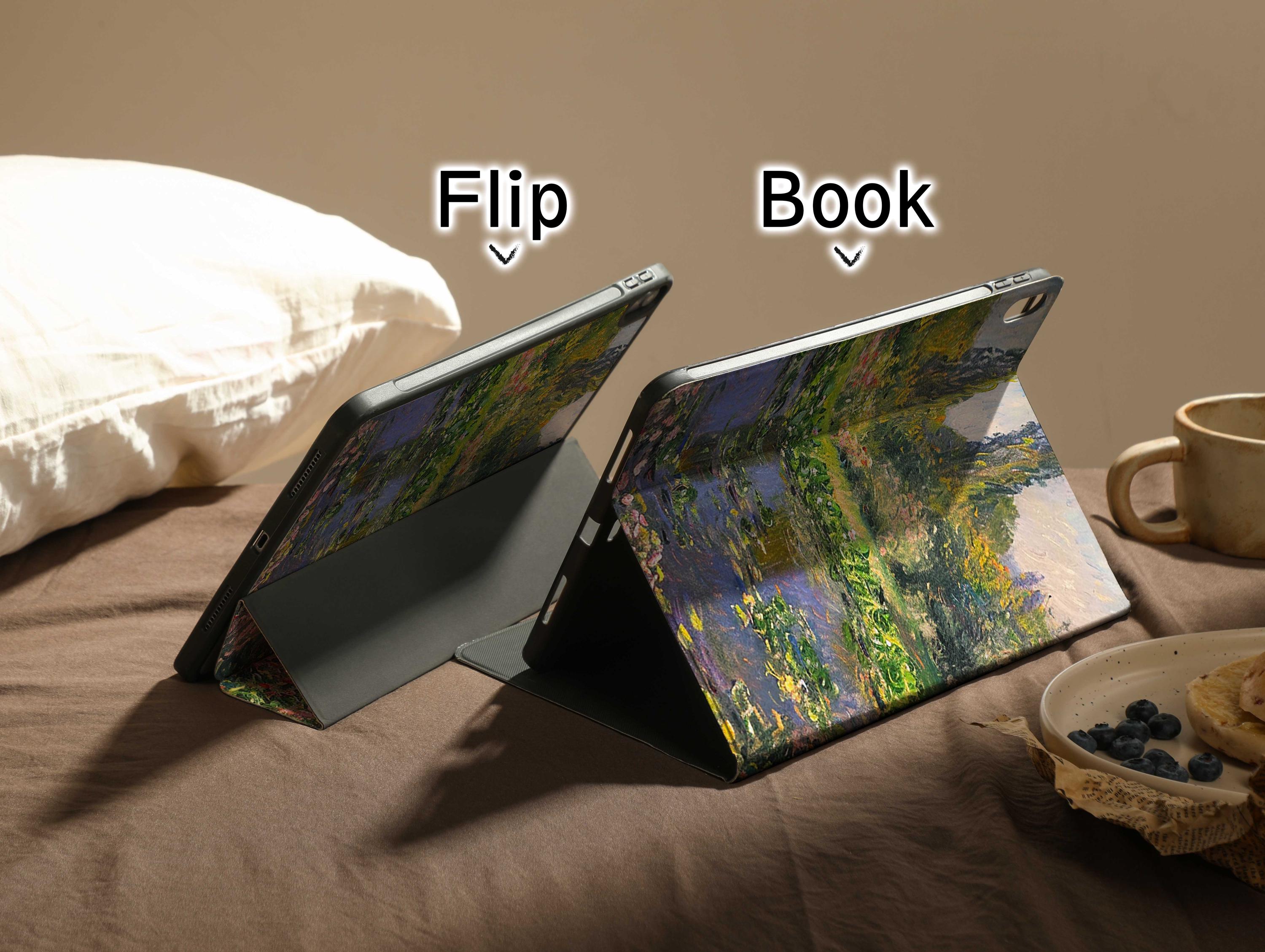 Flower Oil Painting iPad Case, iPad Pro 11" 13"case 2024, iPad Air 11 ...