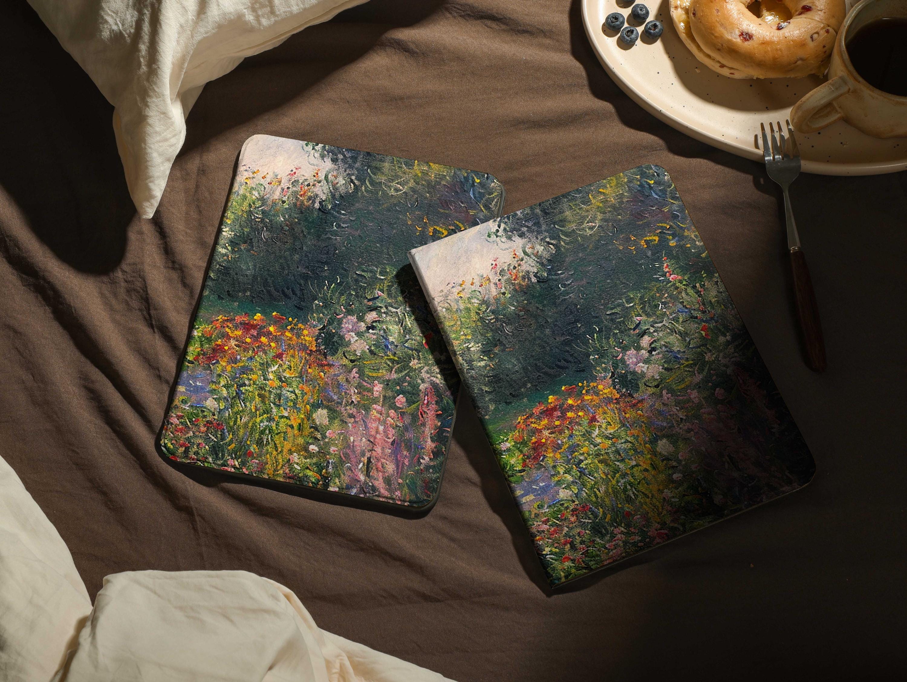 Flower Oil Painting iPad Case, iPad Pro 11" 13"case 2024, iPad Air 11 ...