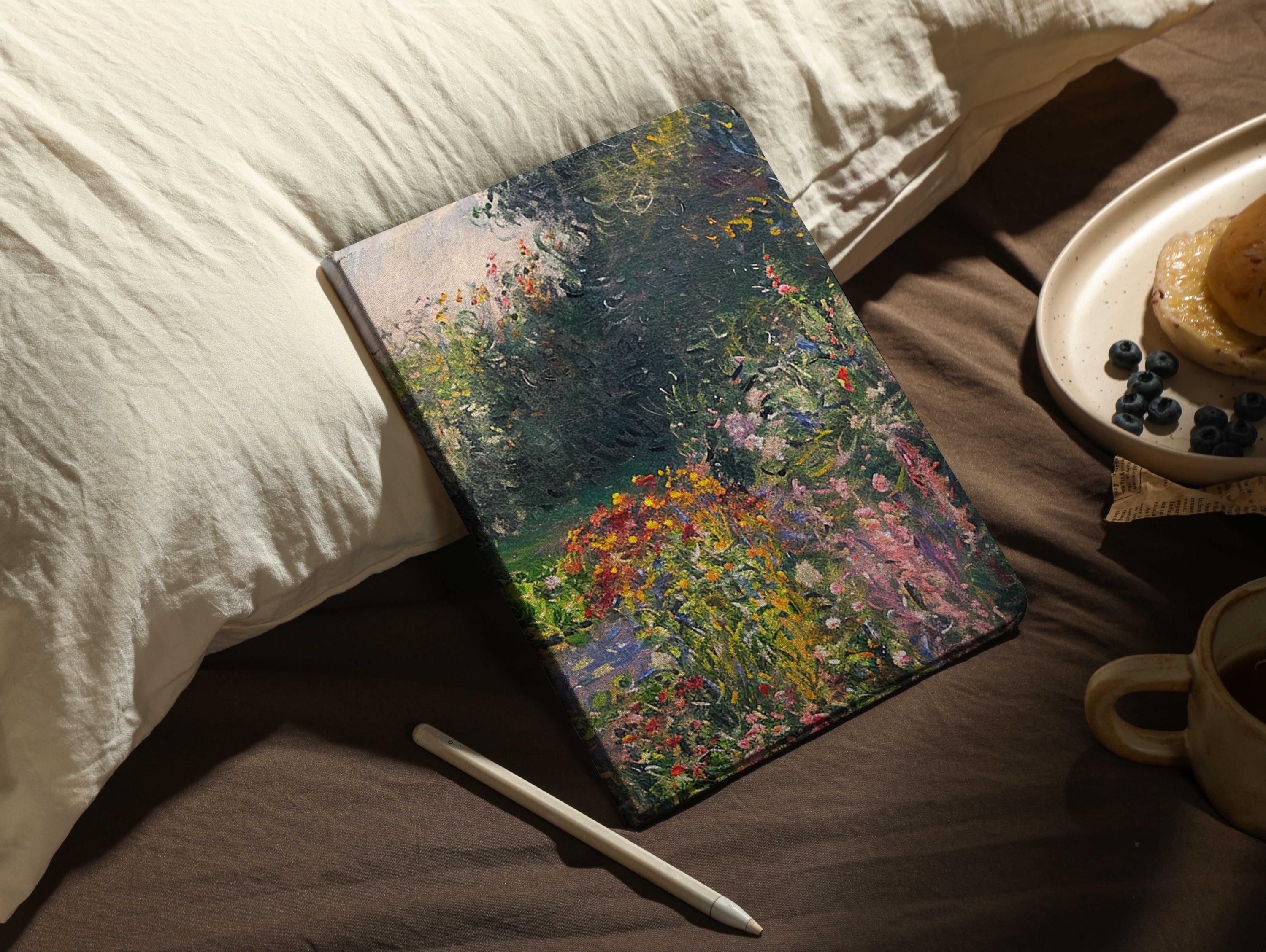 Flower Oil Painting iPad Case, iPad Pro 11" 13"case 2024, iPad Air 11 ...