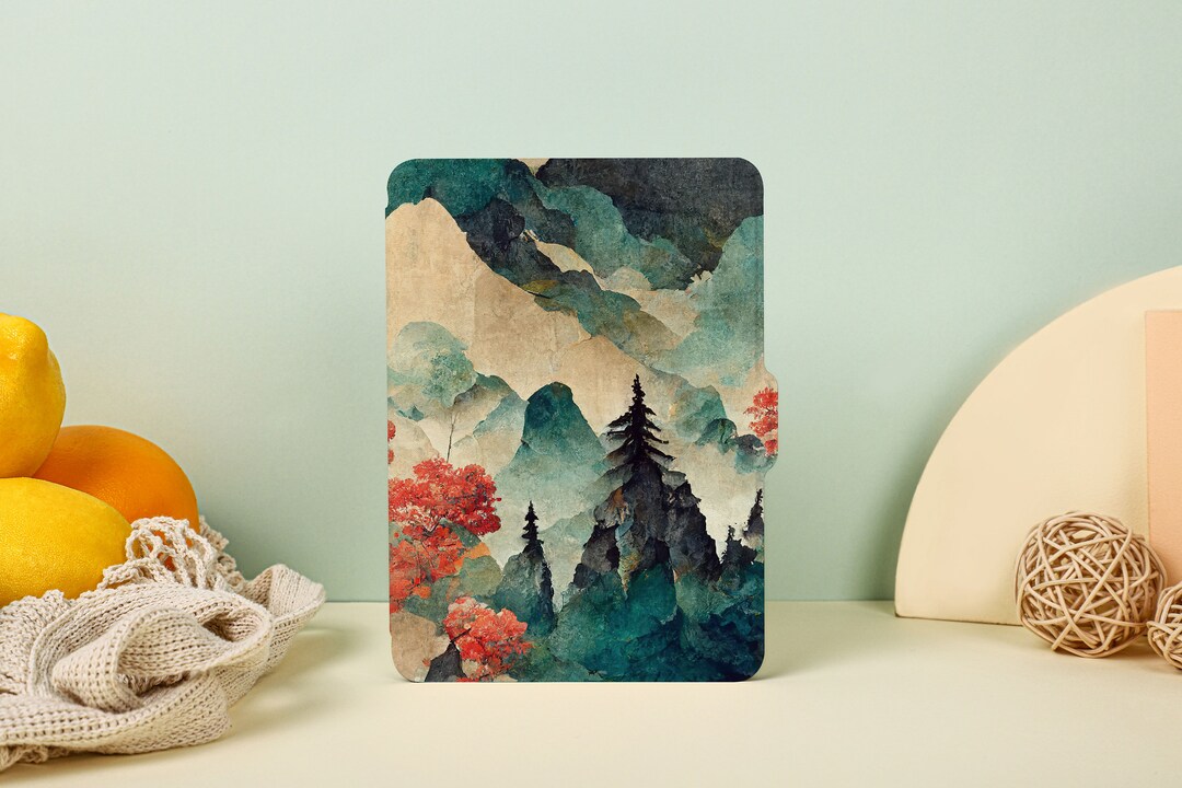 Maple Forest Print Trendy Kindle Case, All New Kindle Case Kindle Cover ...