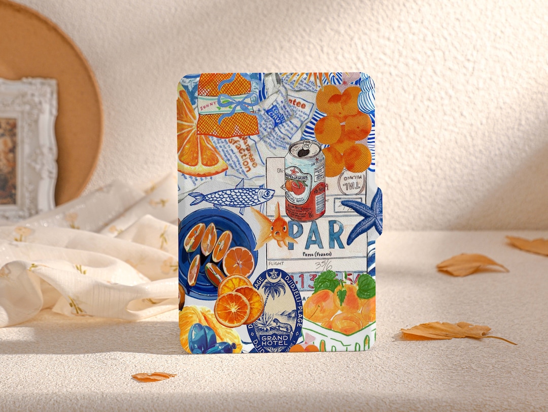 Cool Summer Collage Kindle Case, All New Kindle Case 2022, Paperwhite 6 ...