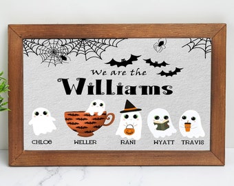 Halloween-spooky Shelf Sitter Set-interchangeable-home Decor - Etsy