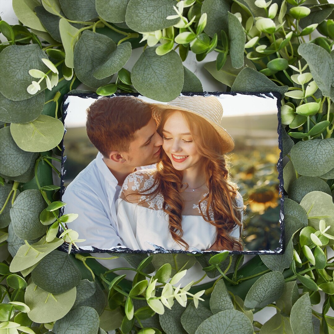 Personalized Photo Slatecustom Your Own Photo Slatenatural - Etsy