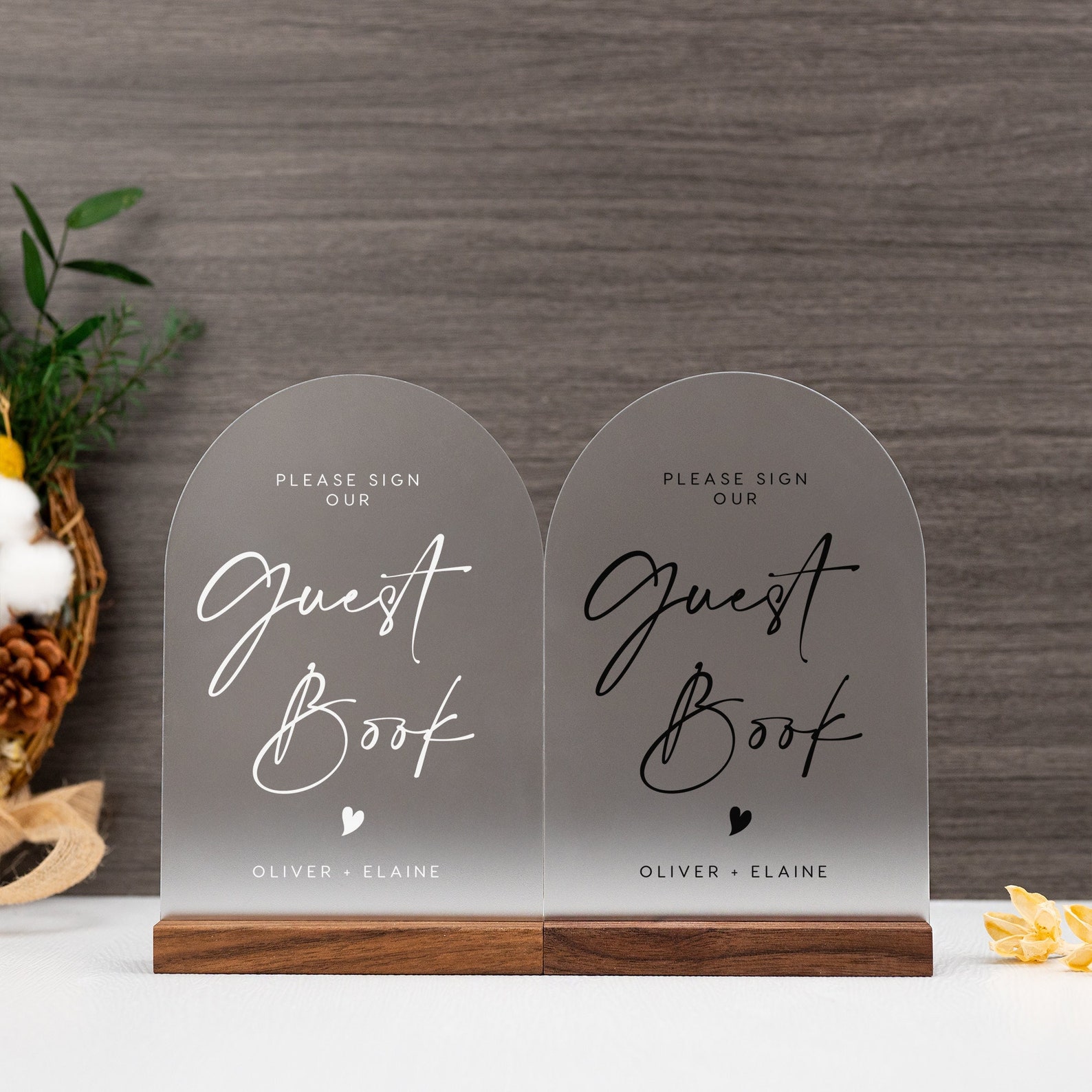 Please Sign Our Guestbook Sign,wedding Guestbook Sign,acrylic Wedding ...