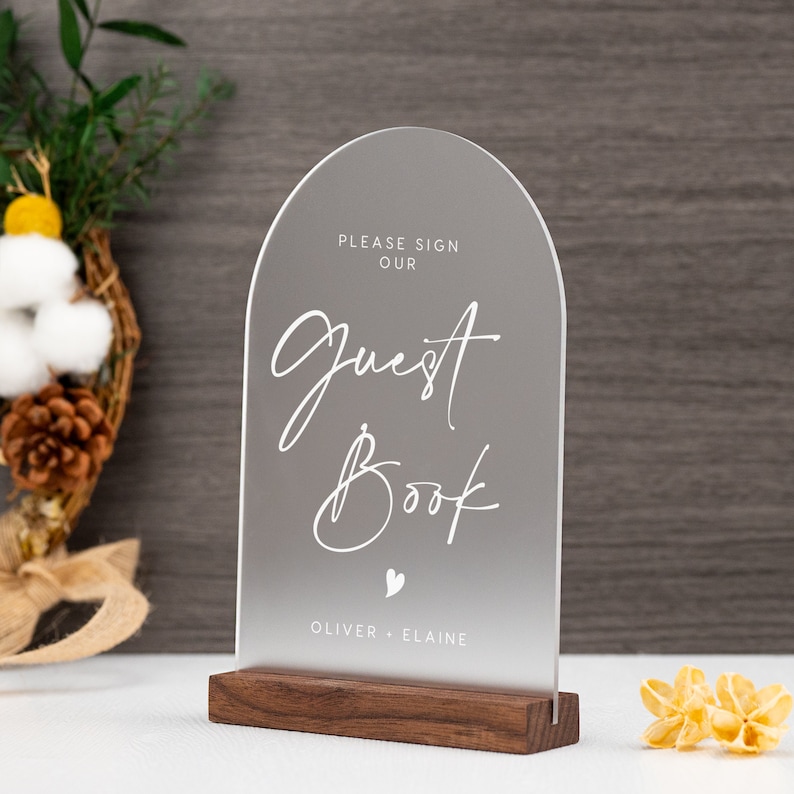 Please Sign Our Guestbook Sign,wedding Guestbook Sign,acrylic Wedding ...
