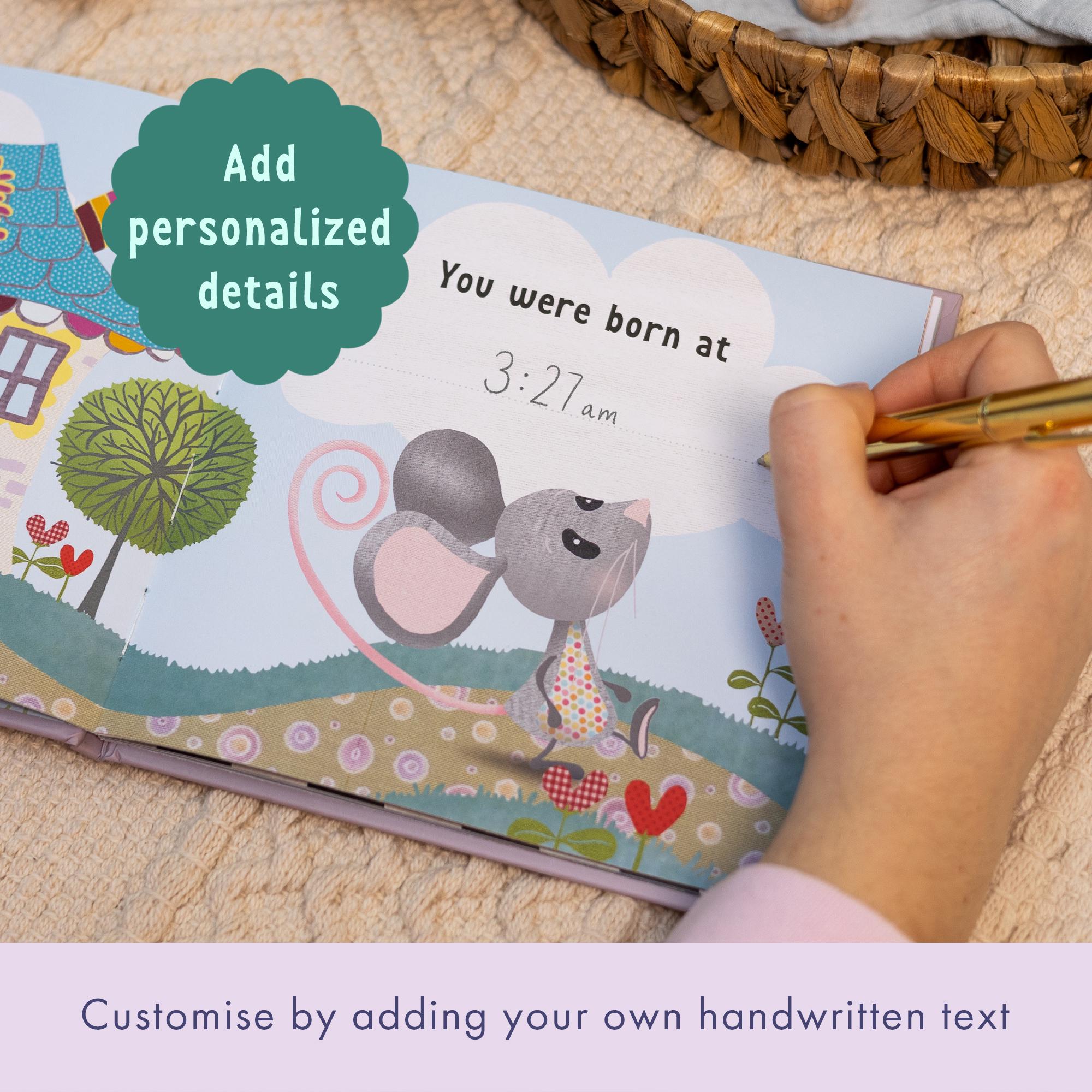 The Day You Were Born in February | Keepsake Book | Gift for Child ...