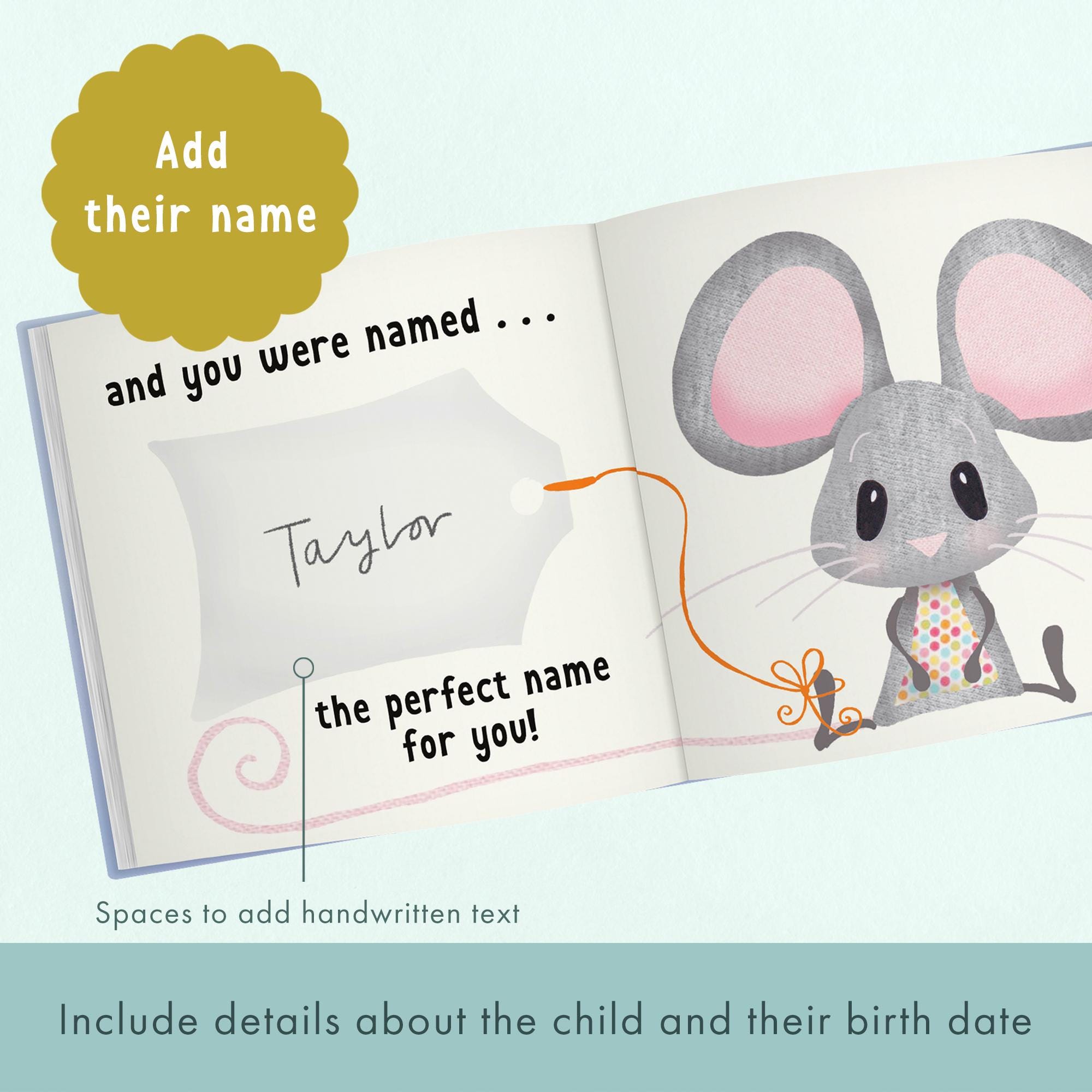The Day You Were Born in February | Keepsake Book | Gift for Child ...