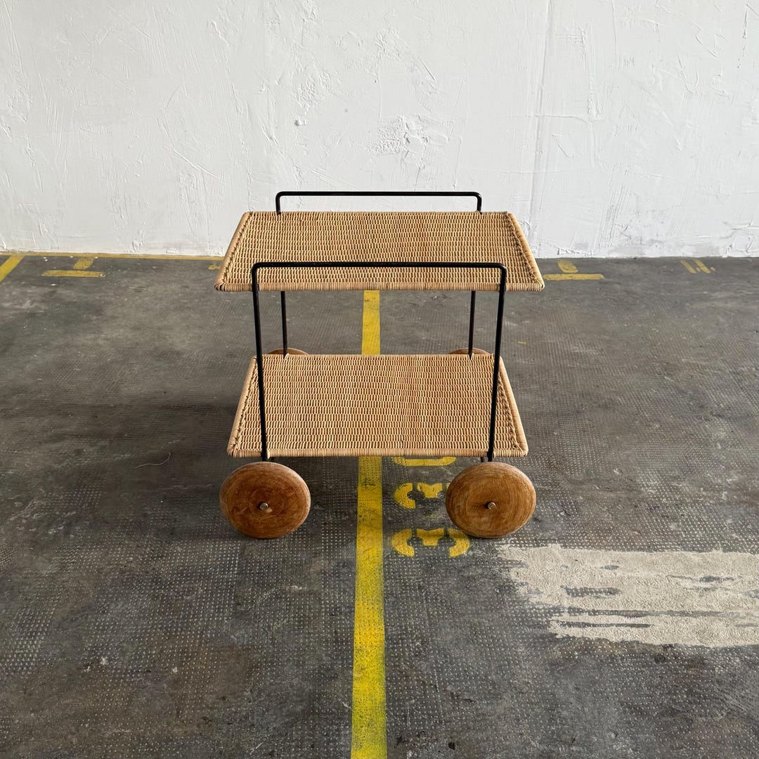 Carl Auböck Bar Cart, Austria 1950s - Etsy