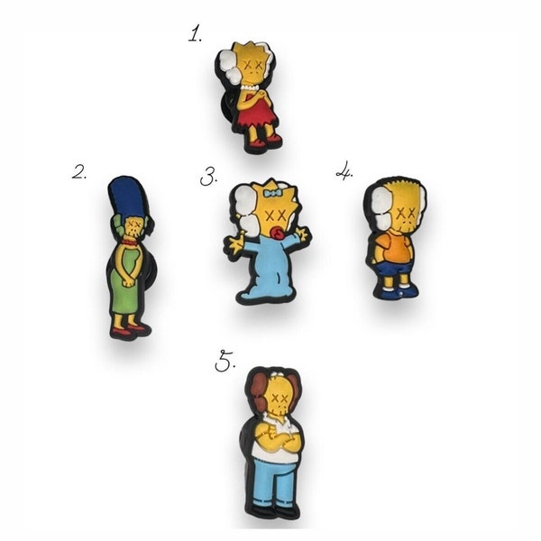 Simpsons Crocs - Etsy