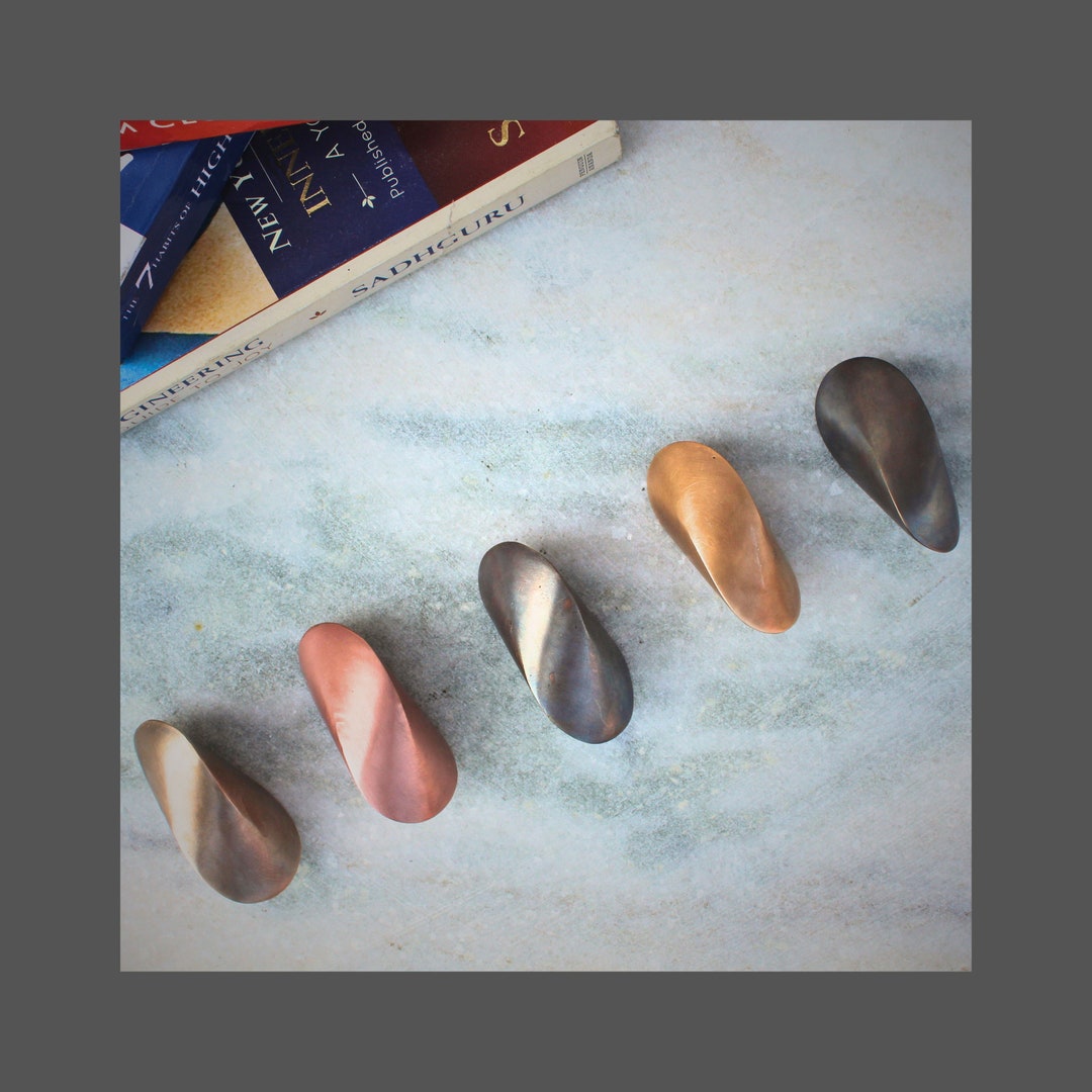 Brass Oloid Brushed, Copper and Antique Finish Finish Desk Toy Wobbler ...