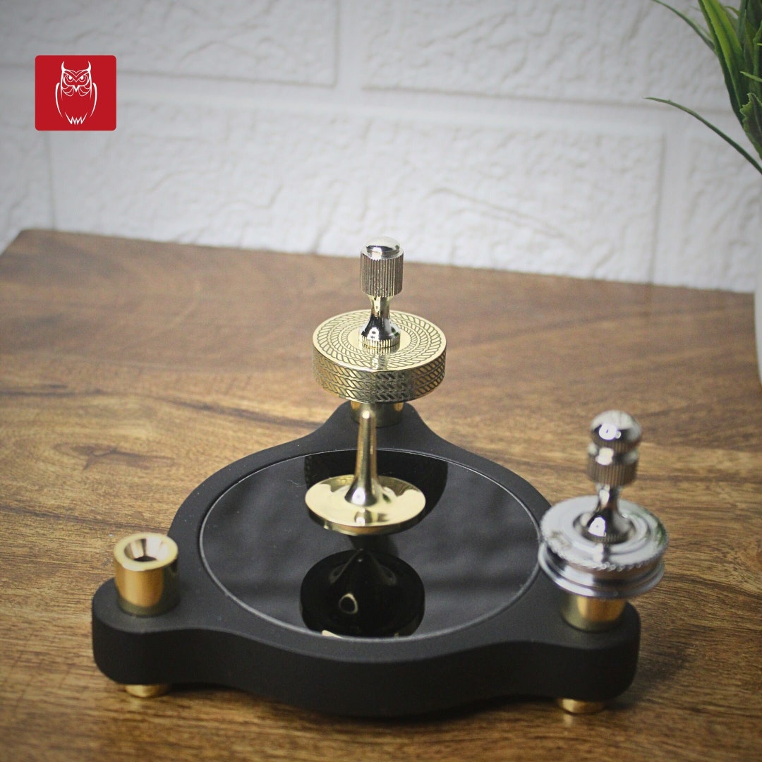 Spin Station for Spin Top With a Dock for 3 Top, One of a Kind - Etsy