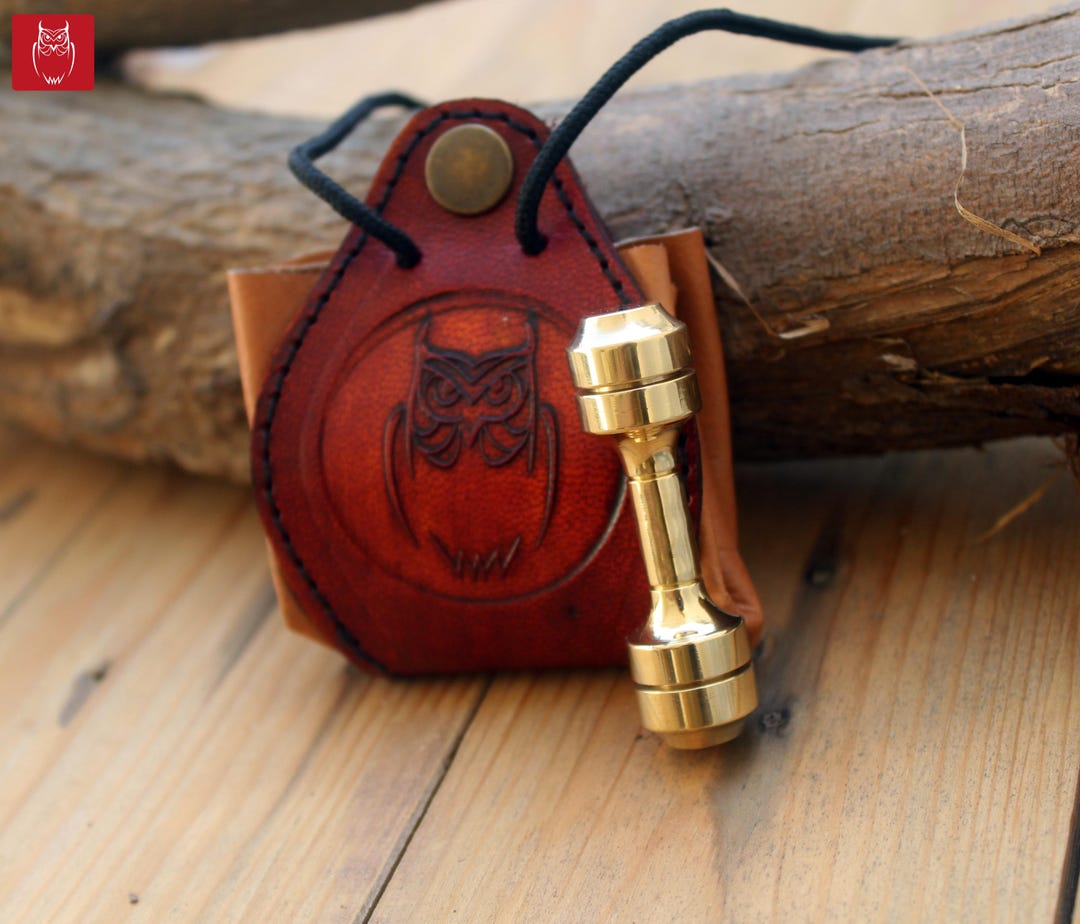 Tomb Knuckle Roller Toy, Everyday Carry, Skill Toy, Polished Brass ...