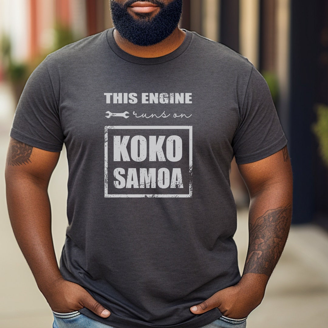 Celebre la sangre samoana y el cacao samoano Koko en una camiseta ...