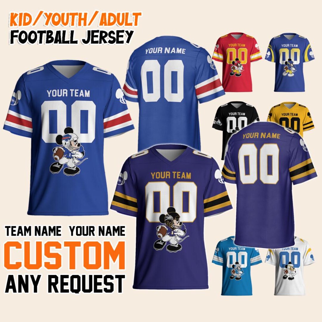 Personalized Raven Pride Jersey Baltimore Ravens Blue White Football ...
