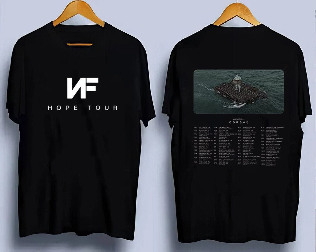 NF Hope Shirt, Hope Album Tour Merch Tshirt, NF Hope Tour 2023 Shirt ...