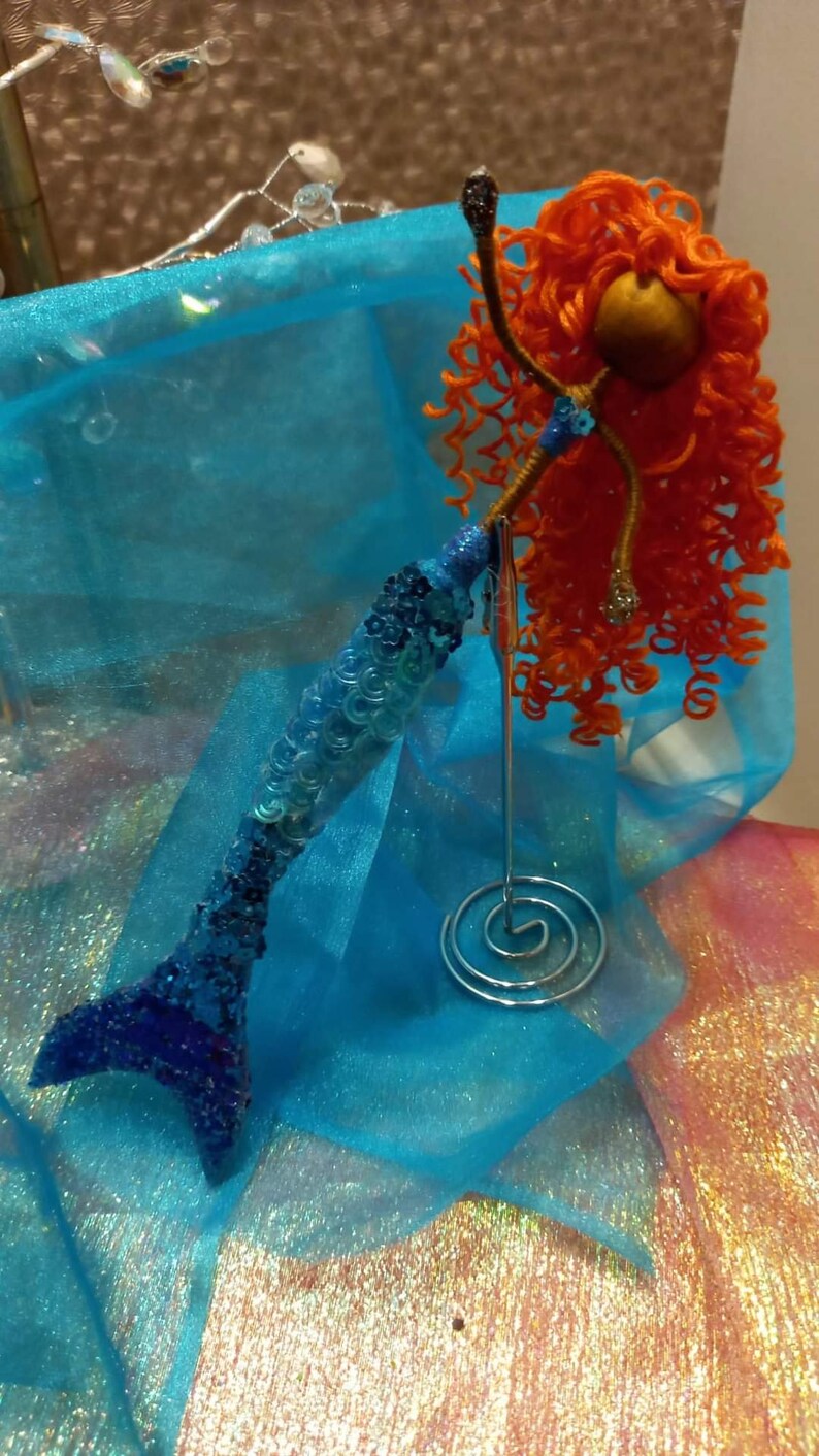 Stunning Mermaid Fairy Tale Princess in Blue and Purple With Amazing ...