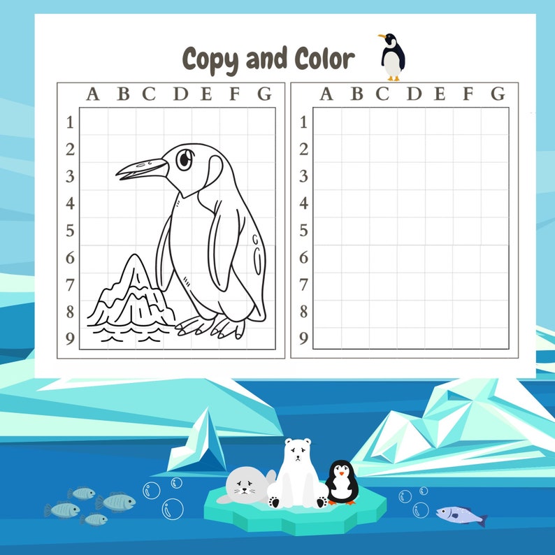 How to Draw, Easy Grid Method for Kids, Kids Activities, Learn to Draw ...