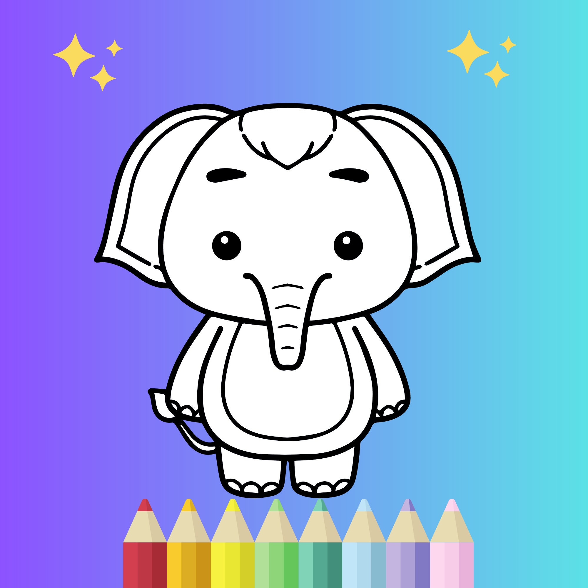 Printable Animal Coloring Pages for Kids Ages 2-6, Girls, Boys PDF ...