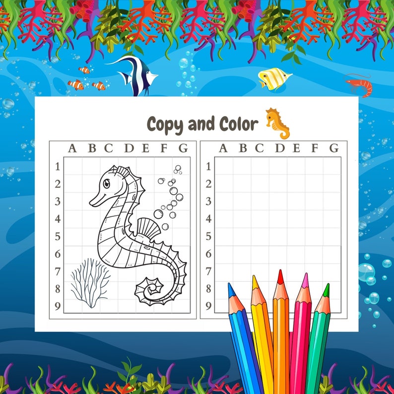 How to Draw, Easy Grid Method for Kids, Kids Activities, Learn to Draw ...